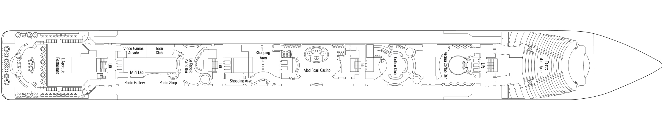 MSC Opera Cruise Ship | Imagine Cruising