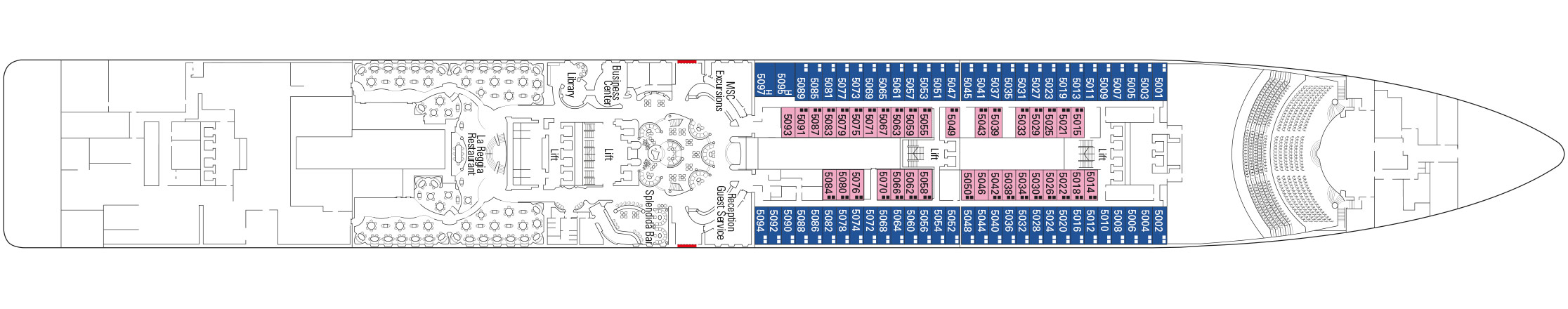 MSC Splendida Cruise Ship | Imagine Cruising